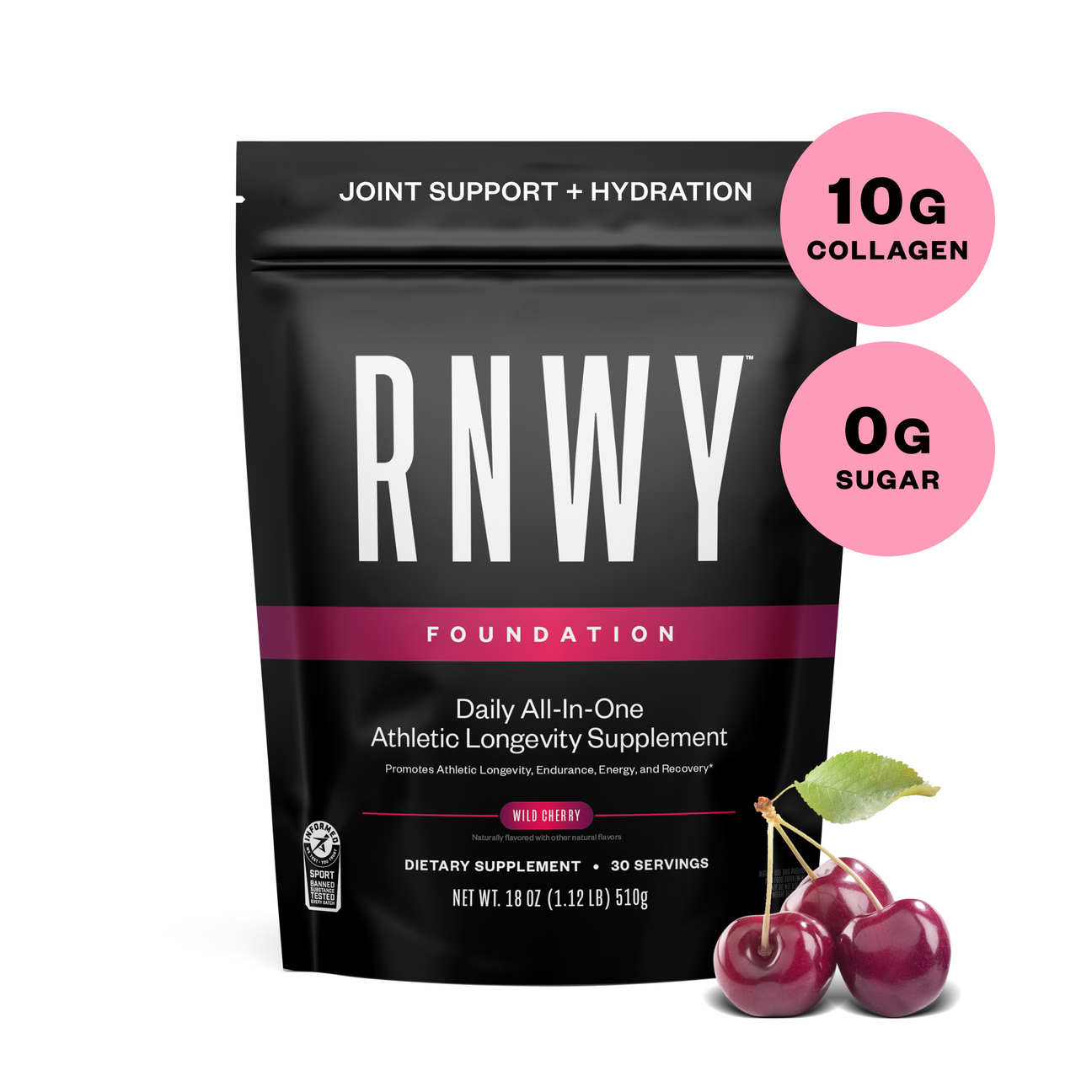 RNWY Foundation® - Bioactive Collagen Peptides for Runners | Joint ...